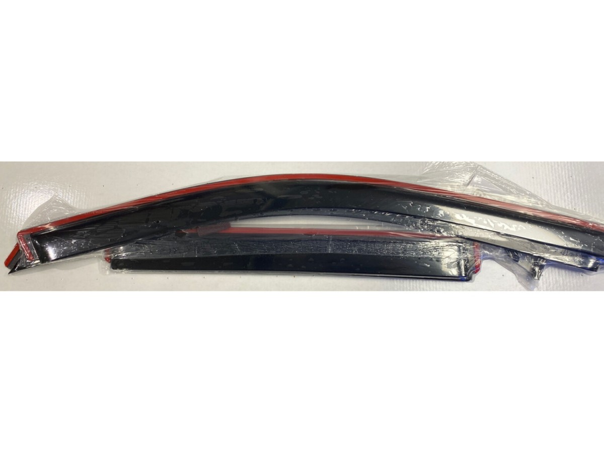 Mopar In-Channel Side Window Air Deflectors Tinted For Two Row ...