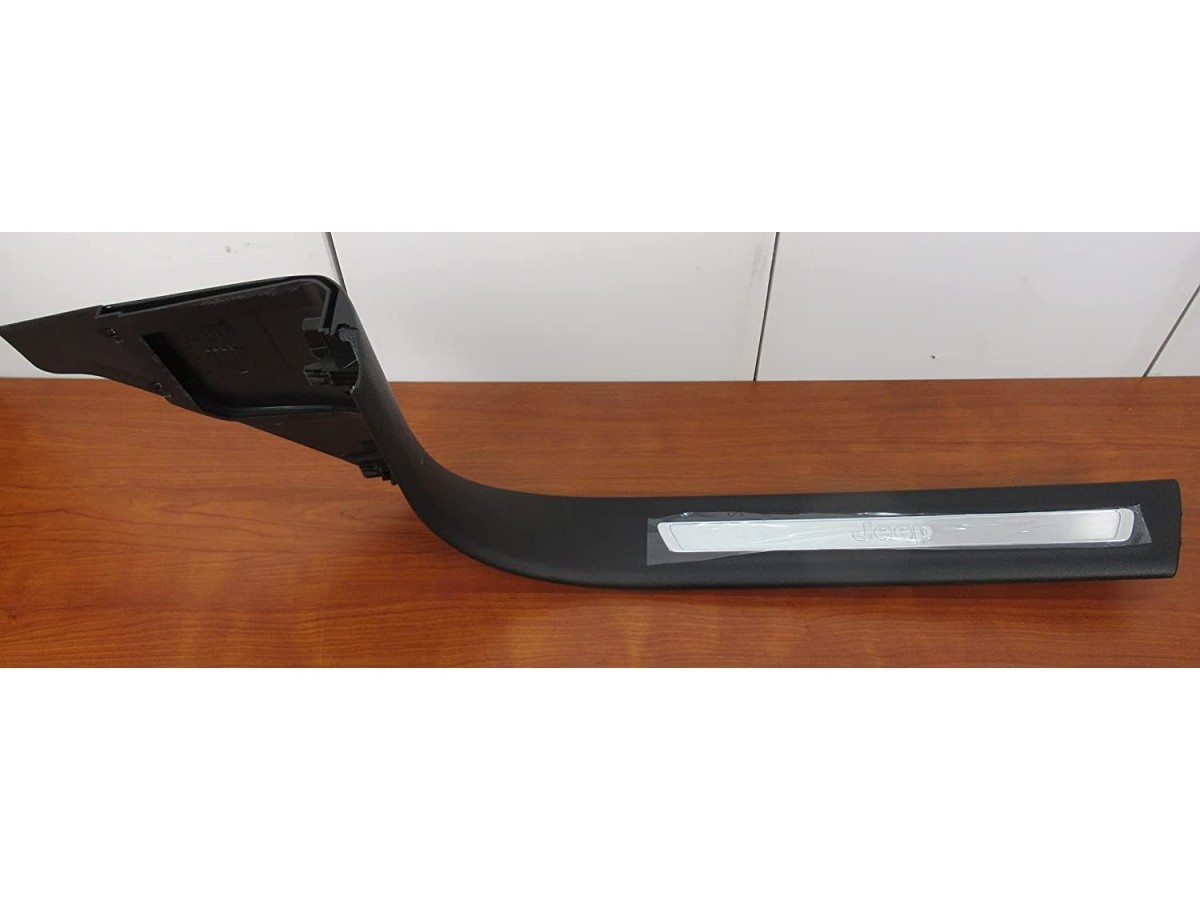 Mopar Door Sill Guards Stainless Steel With Jeep Logo For Front Doors ...