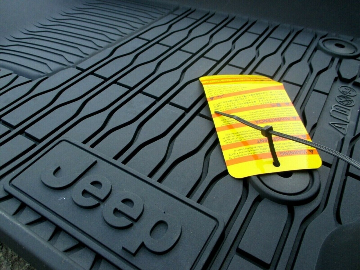 Genuine Mopar All Weather Floor Mats Full Kit For Three Row Models ...