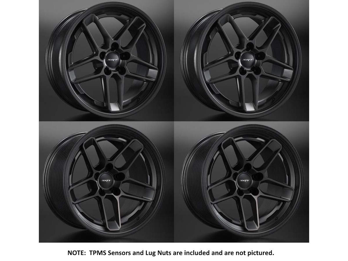 Mopar Performance Direct Connection Kit Of Four Wheels D170 Carbon ...