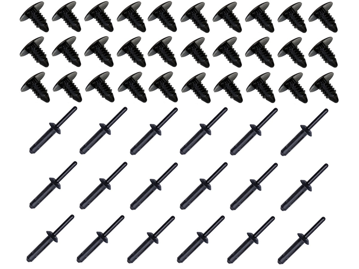 Mopar Hardware Kit For Wheel Flare Installation Push Pins And Rivets ...