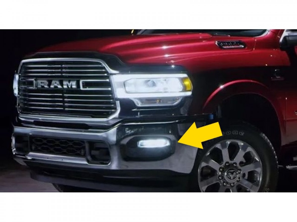 Mopar LED Fog Lamp Kit For Left And Right With Bezels ...